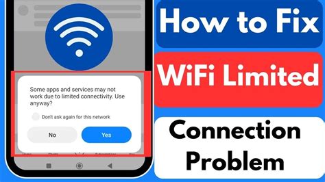 How To Fix Wifi Limited Connection Problem Limited Connection In Wifi Youtube