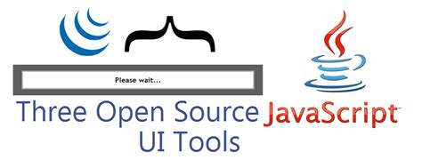 RSC Three Open Source Javascript UI Tools