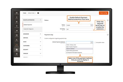 Magento 2 Default Payment Method Extension Convenient Transactions