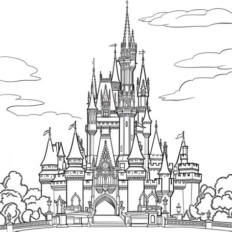 45 Castillo Para Colorear Descargar E Imprimir Gratis