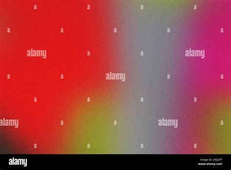 Colorful Red To Green Gradient Abstract Grainy Texture Background Stock