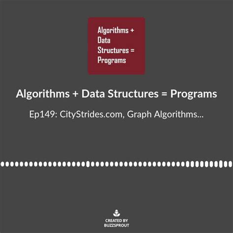 Algorithms Data Structures Programs Podcast On Linkedin Episode 149 Graph