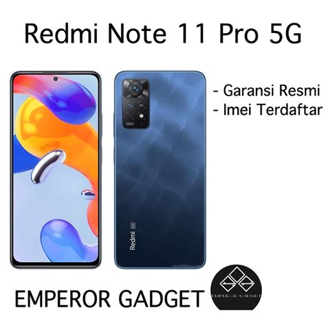 Jual Xiaomi Redmi Note 11 Pro 5G Ram 8 128 GB Shopee Indonesia