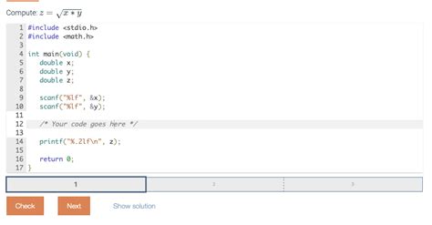 solved compute z y 1 include 2 include 3 4 int