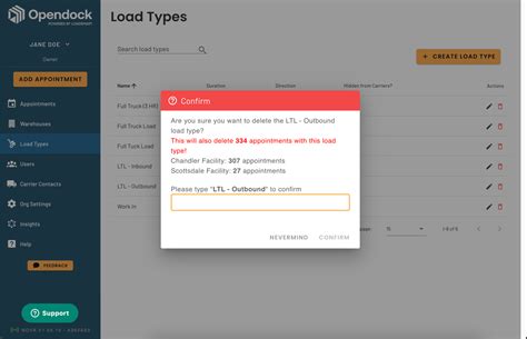 Opendock Nova Release Version 15910 Loadsmart