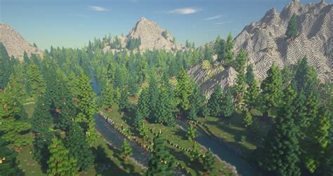 MCG Schematic Pack Trees Rocks Bushes Minecraft Map
