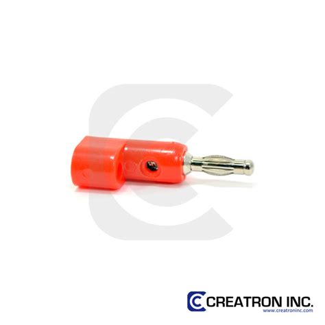 Stackable Banana Plug Red Creatron Inc