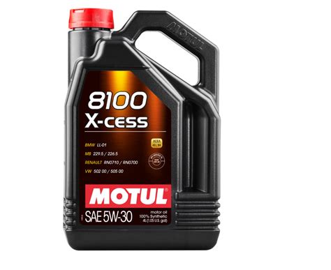 Купить Масло моторное Motul 8100 X-cess 5w30 5л синтетическое в Санкт ...