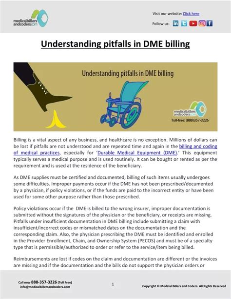 Ppt Understanding Pitfalls In Dme Billing Powerpoint Presentation Free Download Id11575799