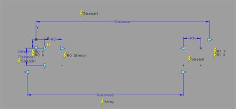 Solved Array Between To Points That Are Streched In X And Y Axis Autodesk Community