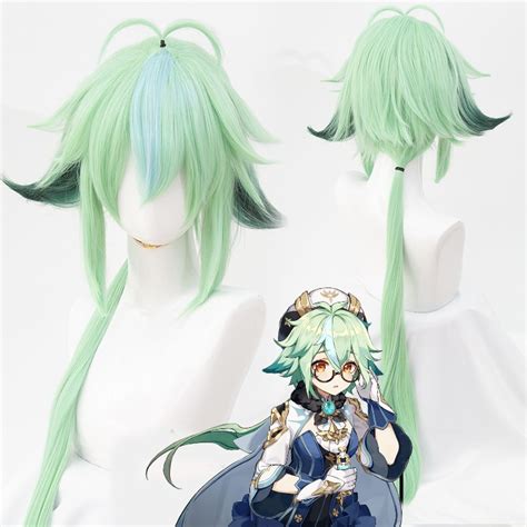 Genshin Impact Sucrose 85cm Premium Cosplay Hair Wig Shopee Malaysia