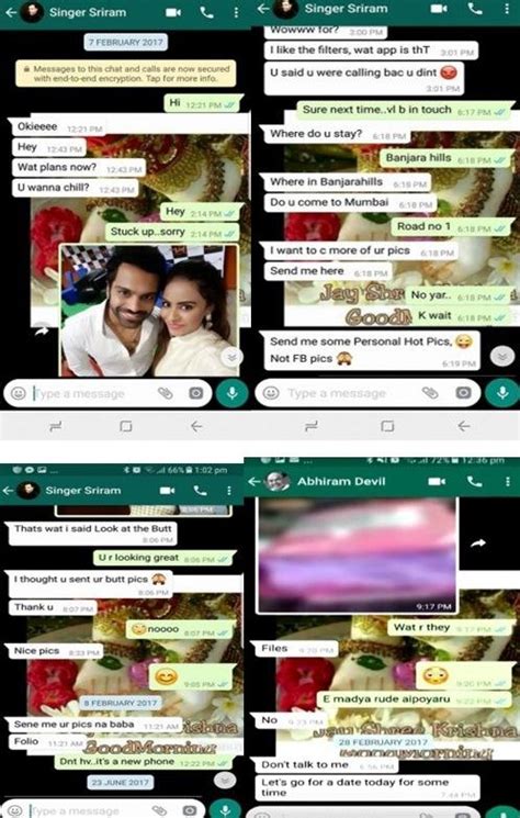 Sri Reddy Leaks Telugu Actress Private Sex Chat On Whatsapp With