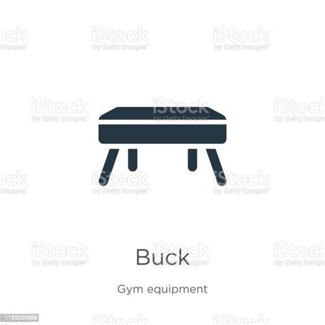 벅 아이콘 벡터입니다 흰색 배경에 고립 된 체육관 장비 컬렉션에서 트렌디 한 플랫 벅 아이콘 벡터 일러스트는 웹 및 모바일 그래픽 디자인 로고 Eps10에 사용할 수