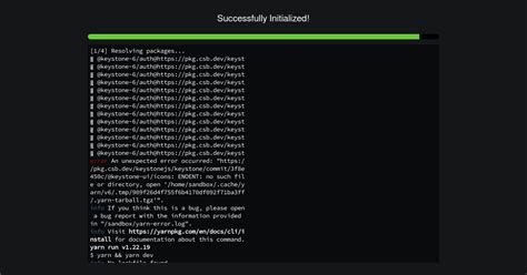 Keystone 6sandbox Codesandbox