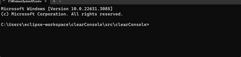 How To Clear Consolescreen In Java
