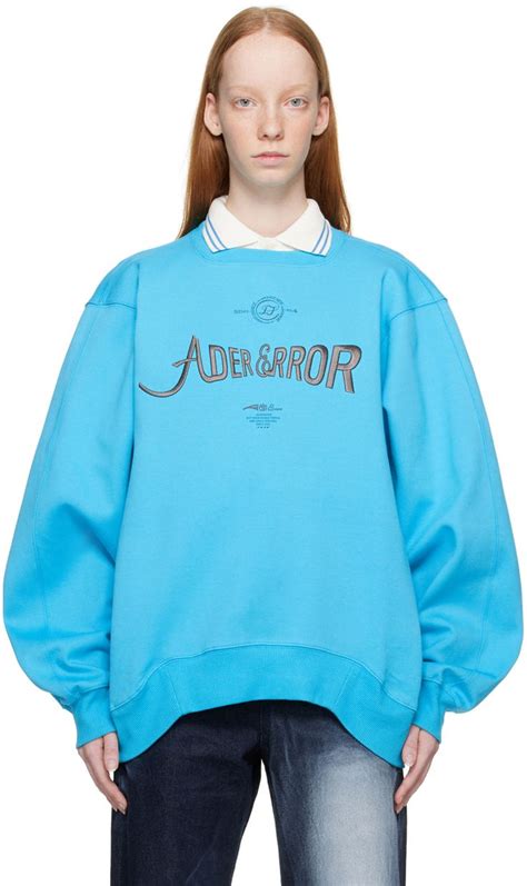 Ader Error For Women SS24 Collection Ader Error Sweatshirts Jersey Sweatshirt