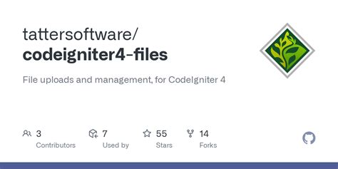 Github Tattersoftware Codeigniter4 Files File Uploads And Management For Codeigniter 4