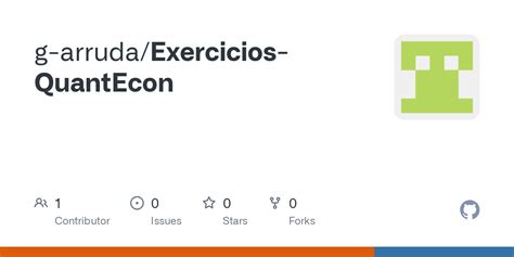 Github G Arruda Exercicios Quantecon