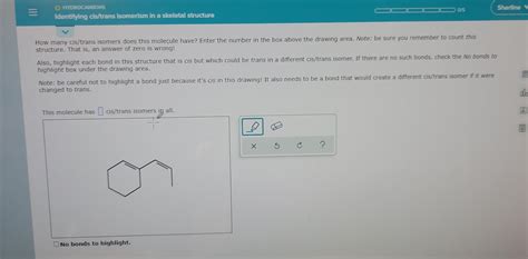 [solved] help please how many cis trans isomers d