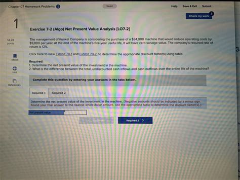 solved chapter 07 homework problems seved help save and exit