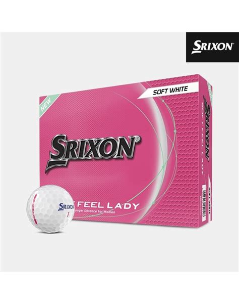 던롭코리아 정품 스릭슨 소프트 필 레이디 9 골프볼 남여공용 화이트 2피스 12알