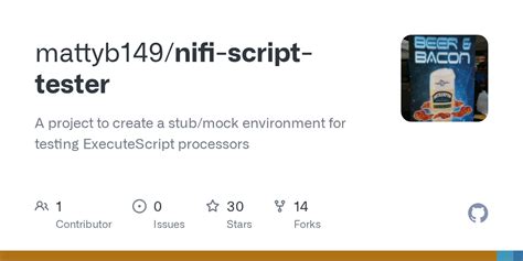 Github Mattyb Nifi Script Tester A Project To Create A Stub Mock Environment For Testing