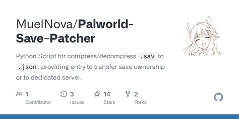 github muelnova palworld save patcher python script for compress