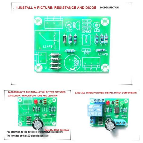 Diy Water Level Detection Sensor Switch Module 12v Temu Australia