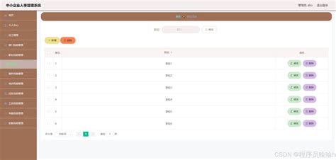 0128 基于springboot的中小企业人事管理系统 附源码 csdn博客