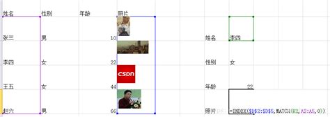 【excel】excel学习笔记 vlookup、index、match函数 vlookup和index的区别 csdn博客