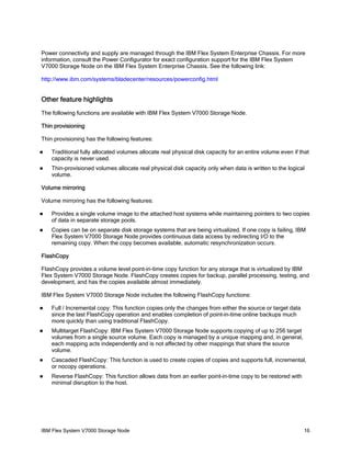 IBM Flex System V7000 Storage Node PDF Data Storage And Warehousing Computing