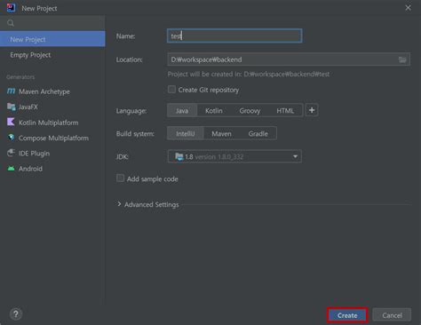 Java Intellij Idea Community로 Java 프로젝트 생성하기