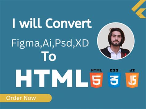 a convert psd to html figma to html xd to html and css upwork