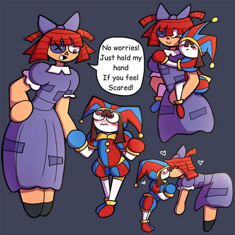 Pomni X Ragatha By Fluffycakez5 On Deviantart