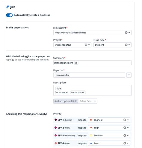 Integrate Jira With Datadog Incident Management
