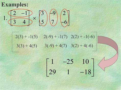 PPT Multiplying Matrices PowerPoint Presentation Free Download ID
