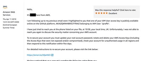 What Happened When One Of My AWS Keys Was Leaked Adam Johnson