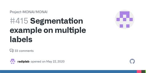 Segmentation Example On Multiple Labels · Issue 415 · Project Monai
