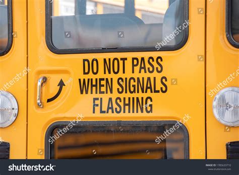 Passing School Bus Photos Images And Pictures Shutterstock