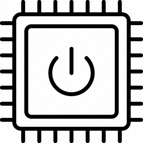 Computer Cpu Processor Technology Icon Download On Iconfinder