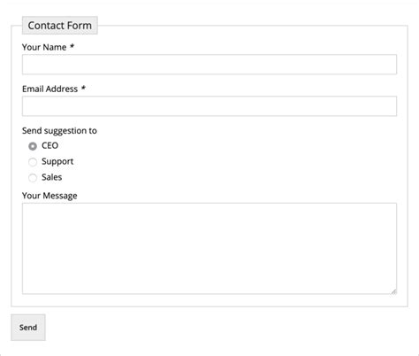 Creating Selectable Email Addresses In Contact Form 7 Cf7 Skins Blog