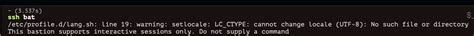 Ssh Error This Bastion Supports Interactive Sessions Only Do Not Supply A Command · Issue