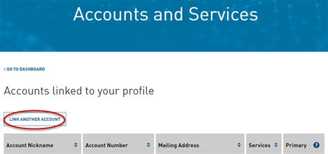 how do i link another account to my profile