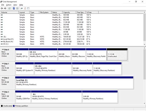 Can T Merge Unallocated Space R Pcmasterrace