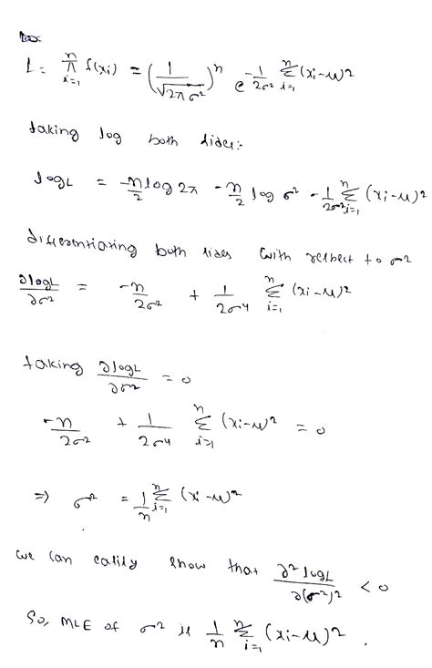 [solved] 1 a suppose that x1 xn form a random sample from an
