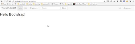 Layouting Template Bootstrap Pada Jsp Tutorialpedia