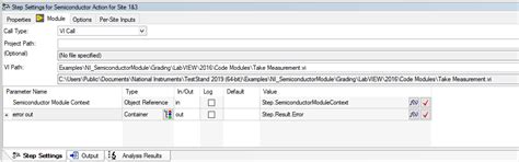 Execute Subsystems Sequentially In Teststand Semiconductor Module Ni