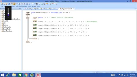 Programming V Please Help VRC VEX Forum