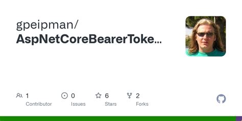 GitHub Gpeipman AspNetCoreBearerTokenAuth
