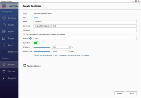install on qnap logicaldoc documentation